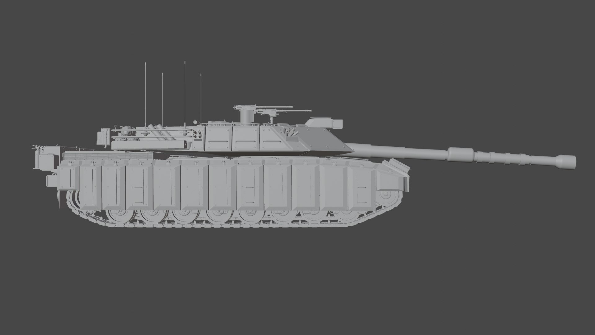 3D Tank Challenger 2 Model - TurboSquid 2433176
