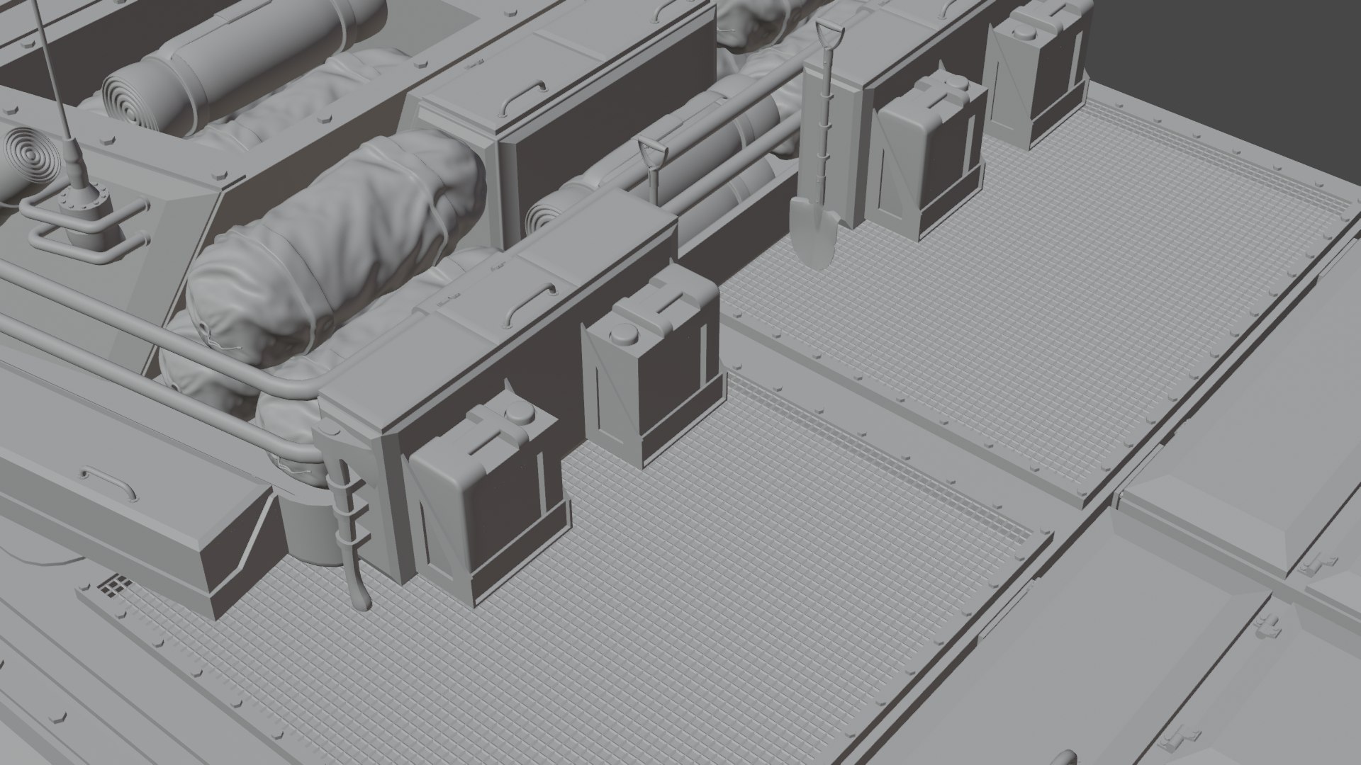 3D Tank Challenger 2 Model - TurboSquid 2433176