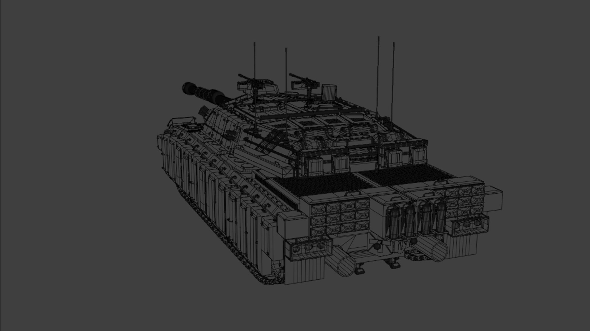 3D Tank Challenger 2 Model - TurboSquid 2433176