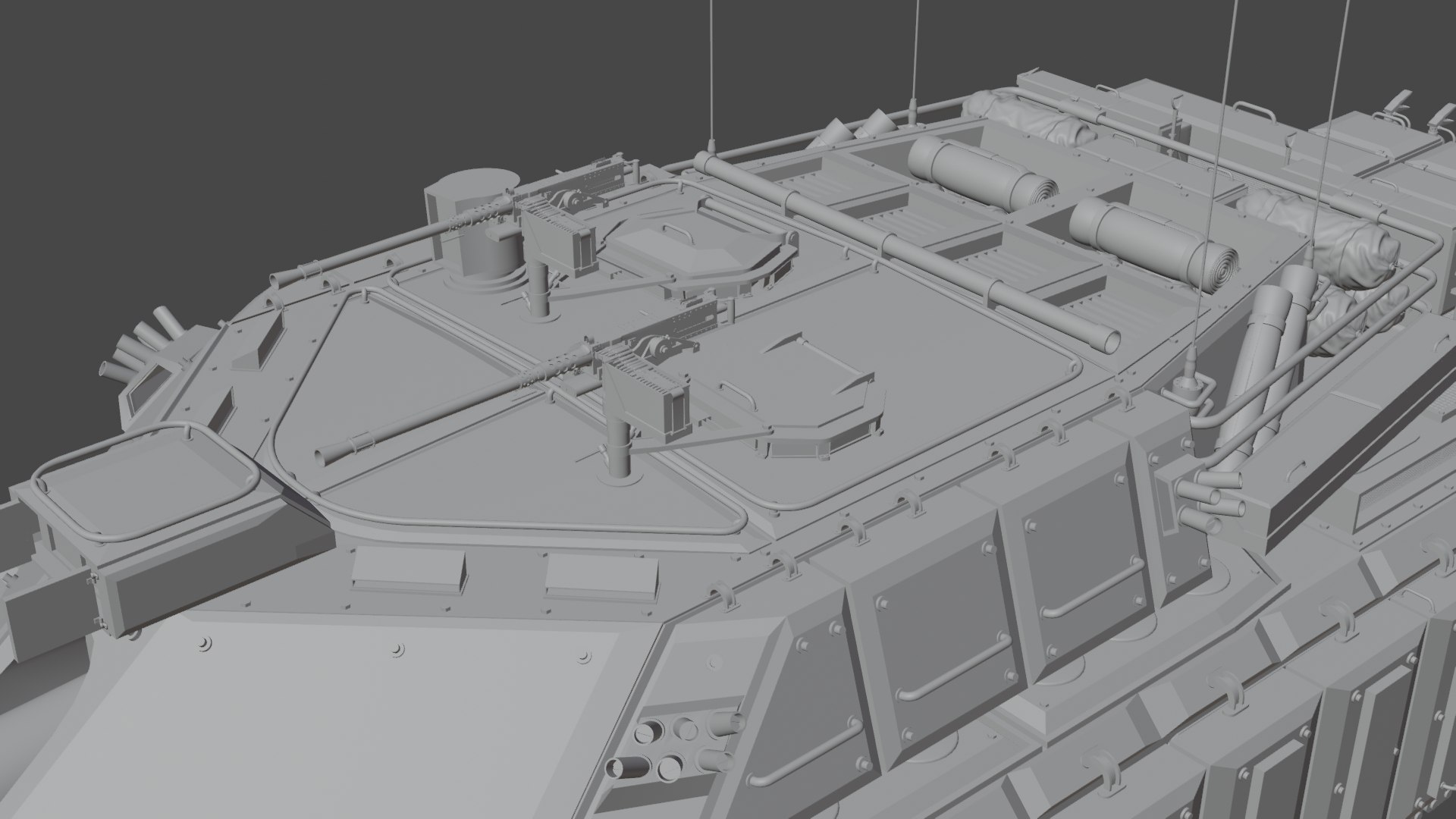 3D Tank Challenger 2 Model - TurboSquid 2433176