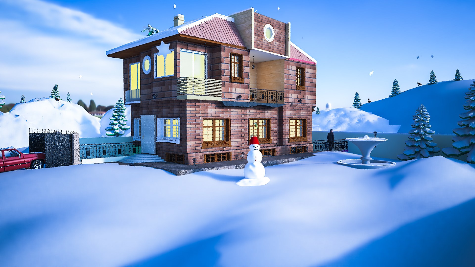 3D Snow House Model - TurboSquid 1252159
