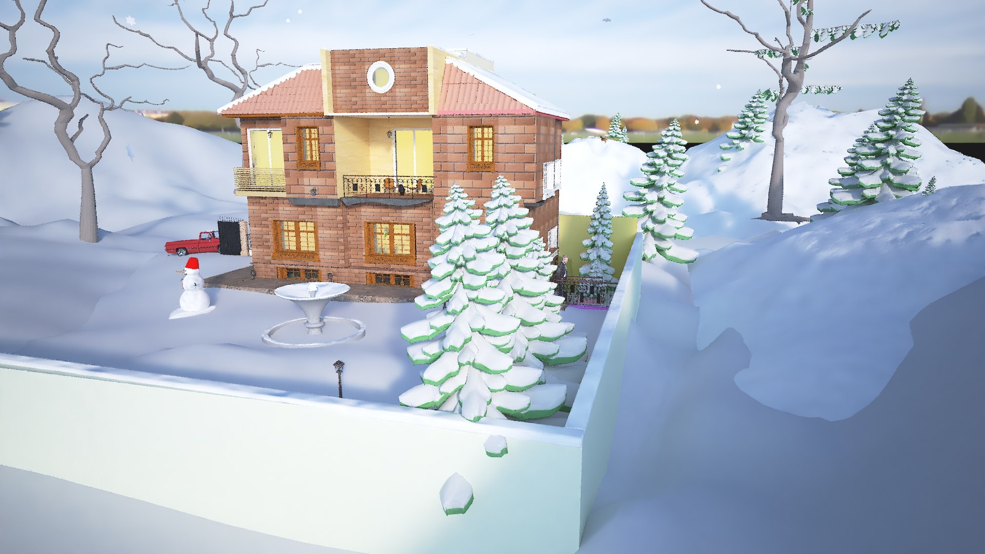 3D Snow House Model - TurboSquid 1252159
