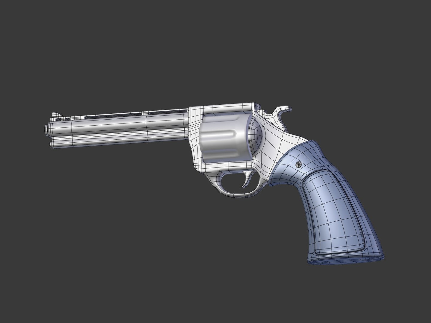 Revolver Gun Sniper 3D - TurboSquid 1666031