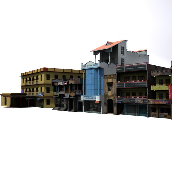 Free Low Poly 3D City Models | TurboSquid