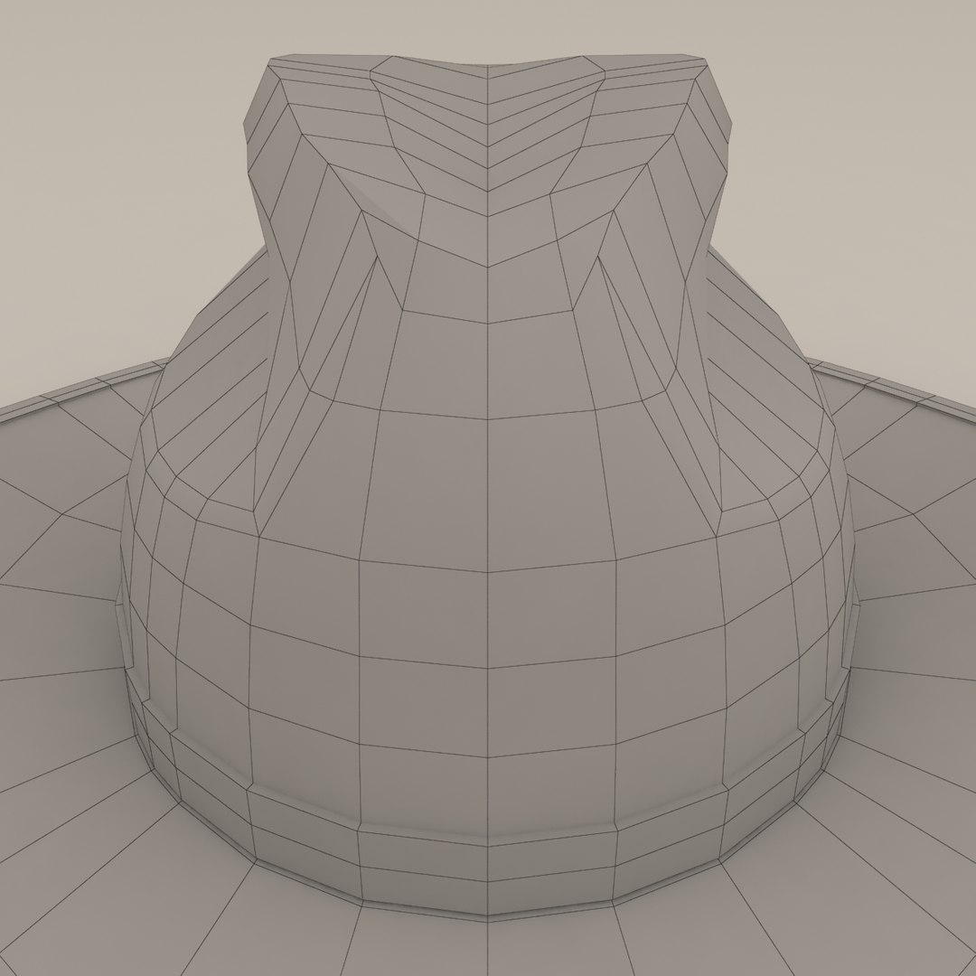 Realistic Straw Hat 3d Model