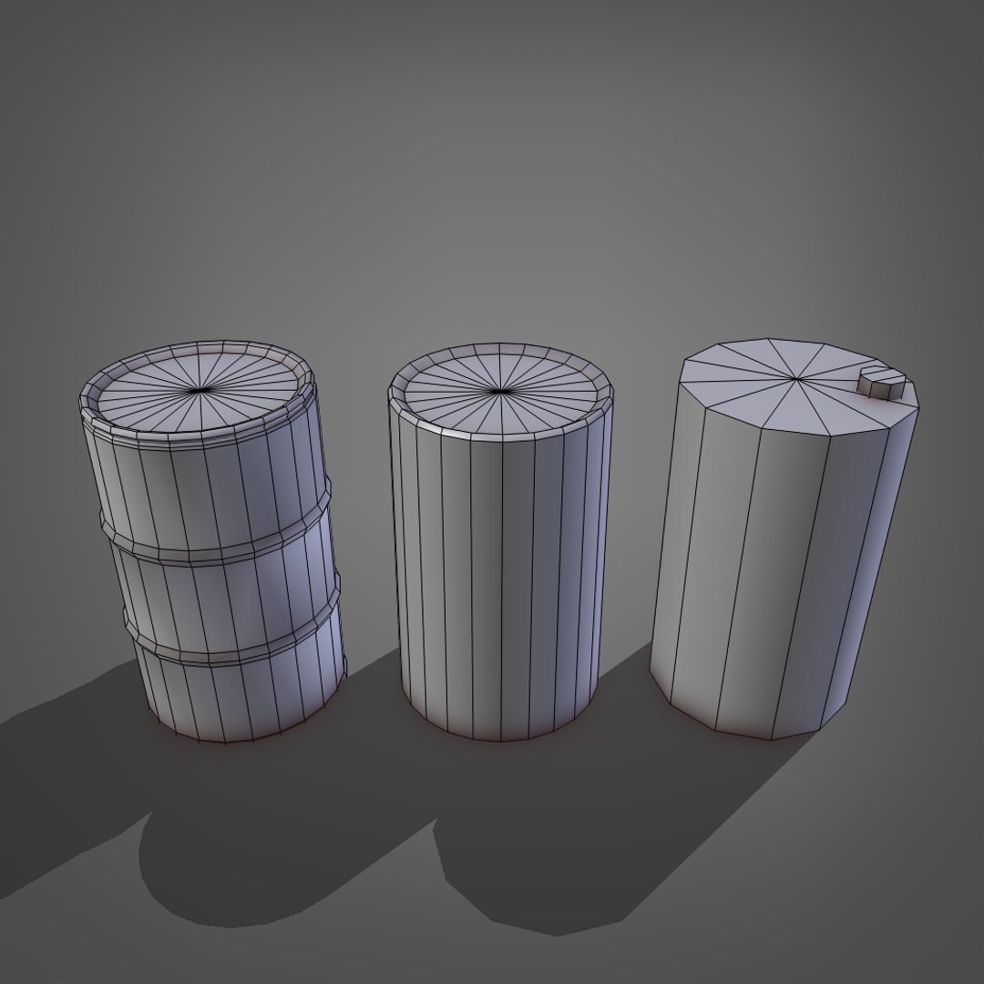 Oil Barrel 3D Model - TurboSquid 1535835