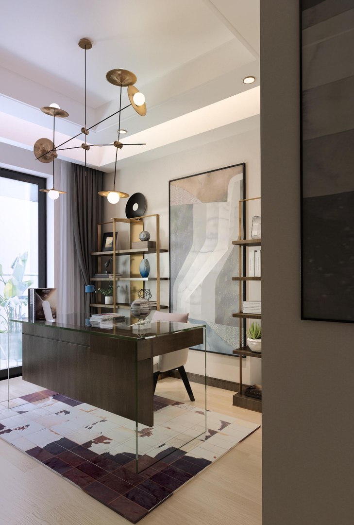 Modern Luxury Study Model 3D model - TurboSquid 2067495
