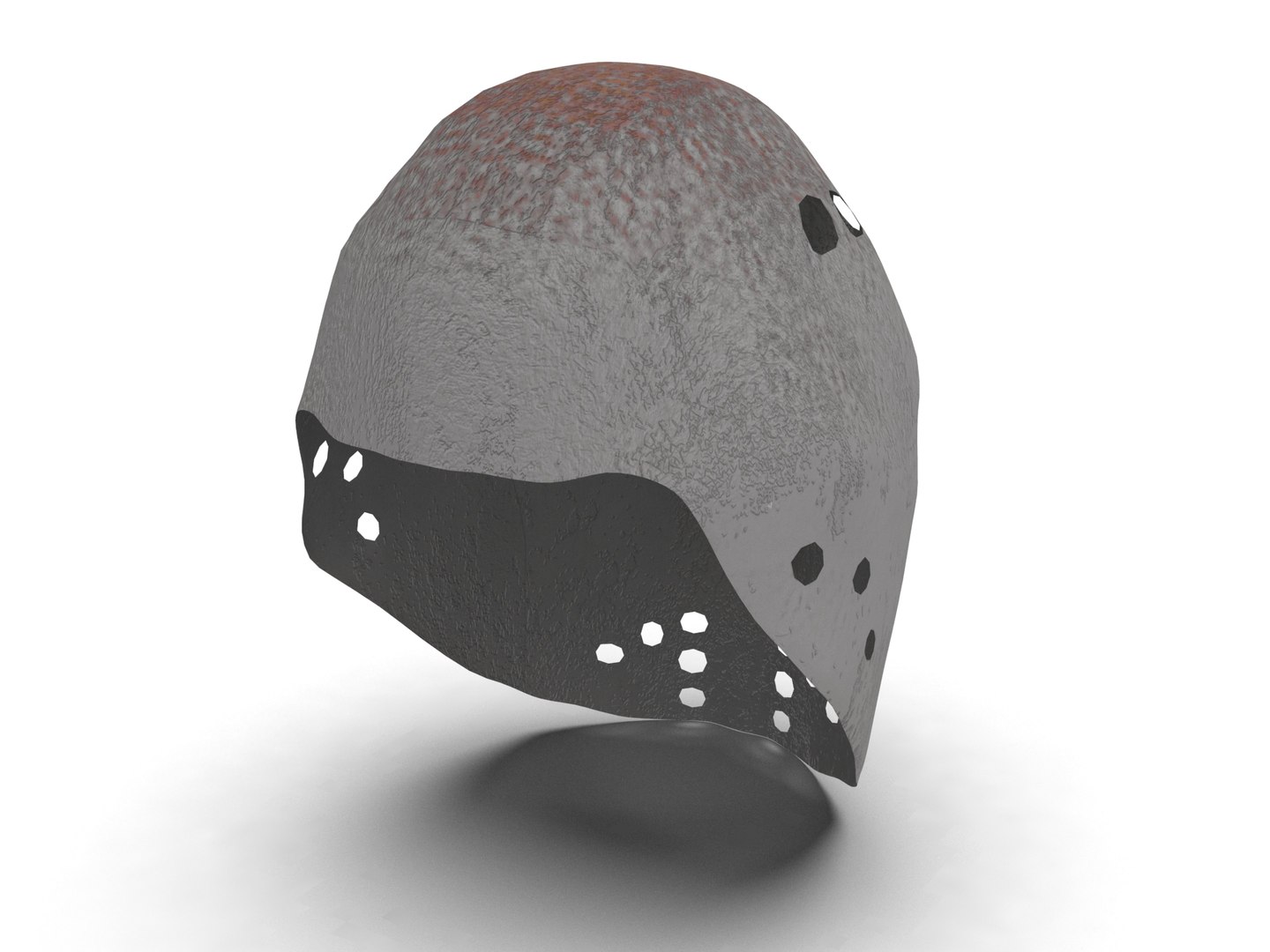 3D Model Low-poly Rock Style Hockey Goalie Mask - TurboSquid 2241369