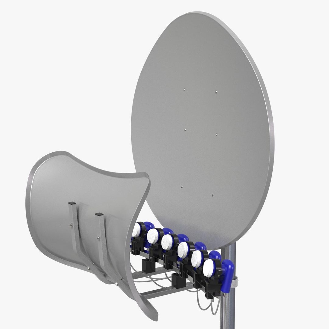 Toroidal Satellite Dish 3D model - TurboSquid 2102049