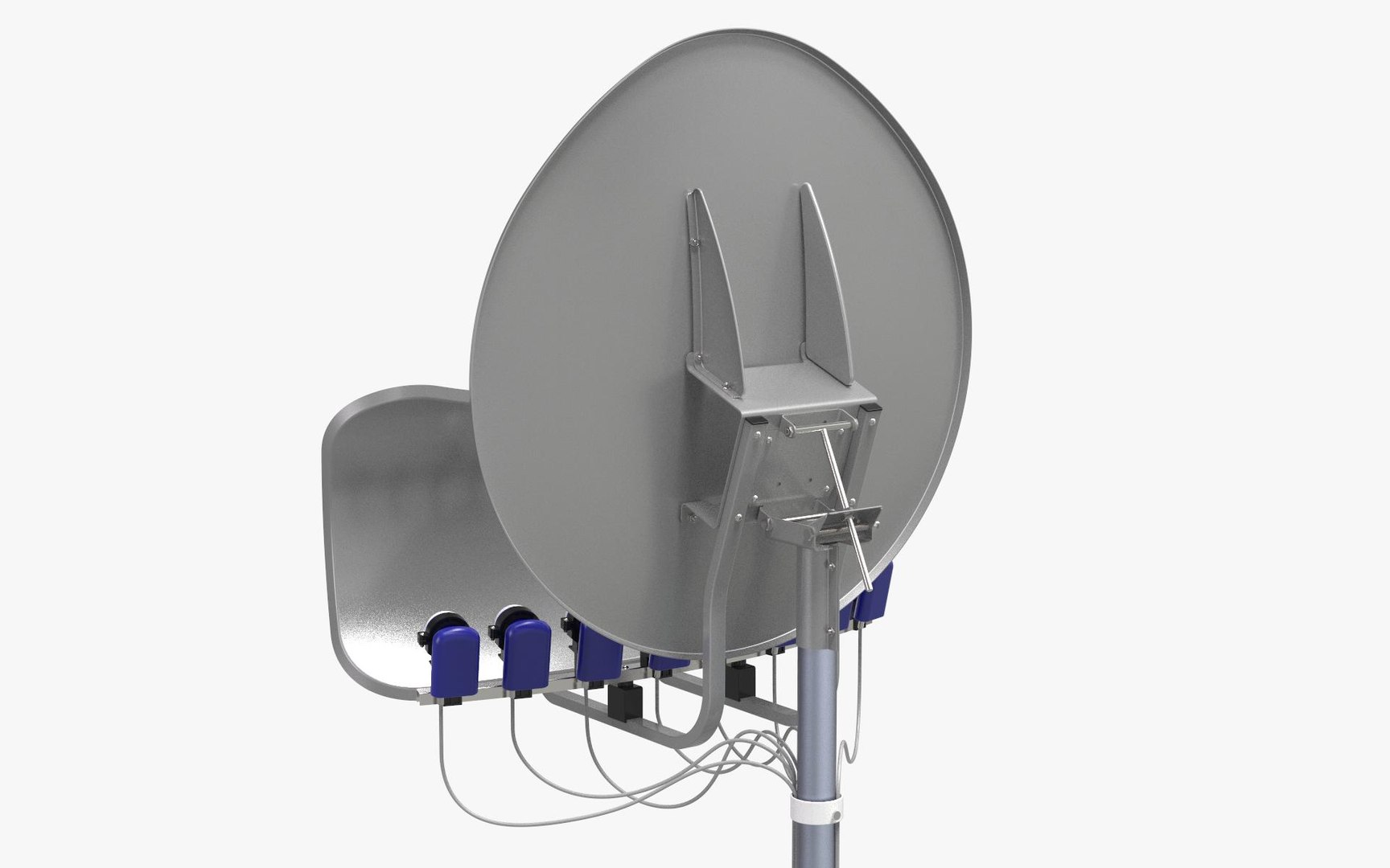 Toroidal Satellite Dish 3D Model - TurboSquid 2102049