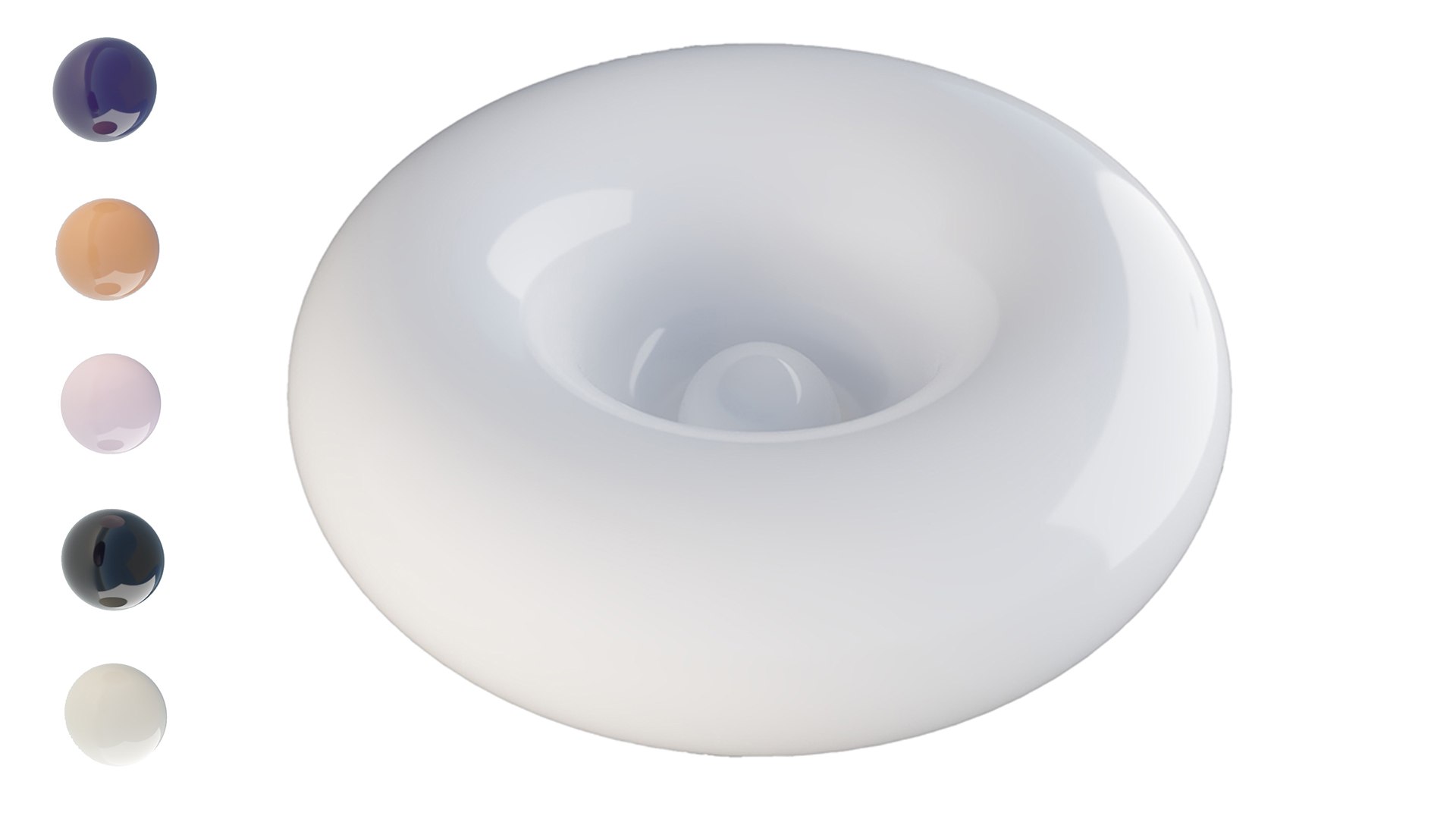 3D Trone Paris Washbasin Orbe Model - TurboSquid 2236744