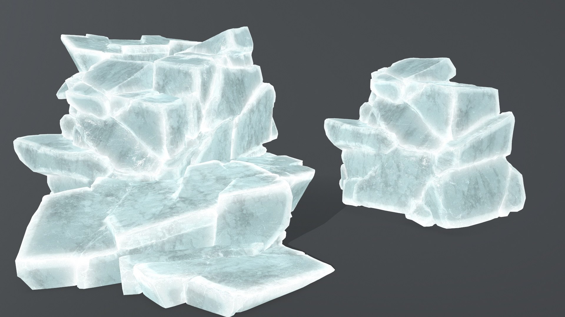 3D Model Ice Set - TurboSquid 1856143