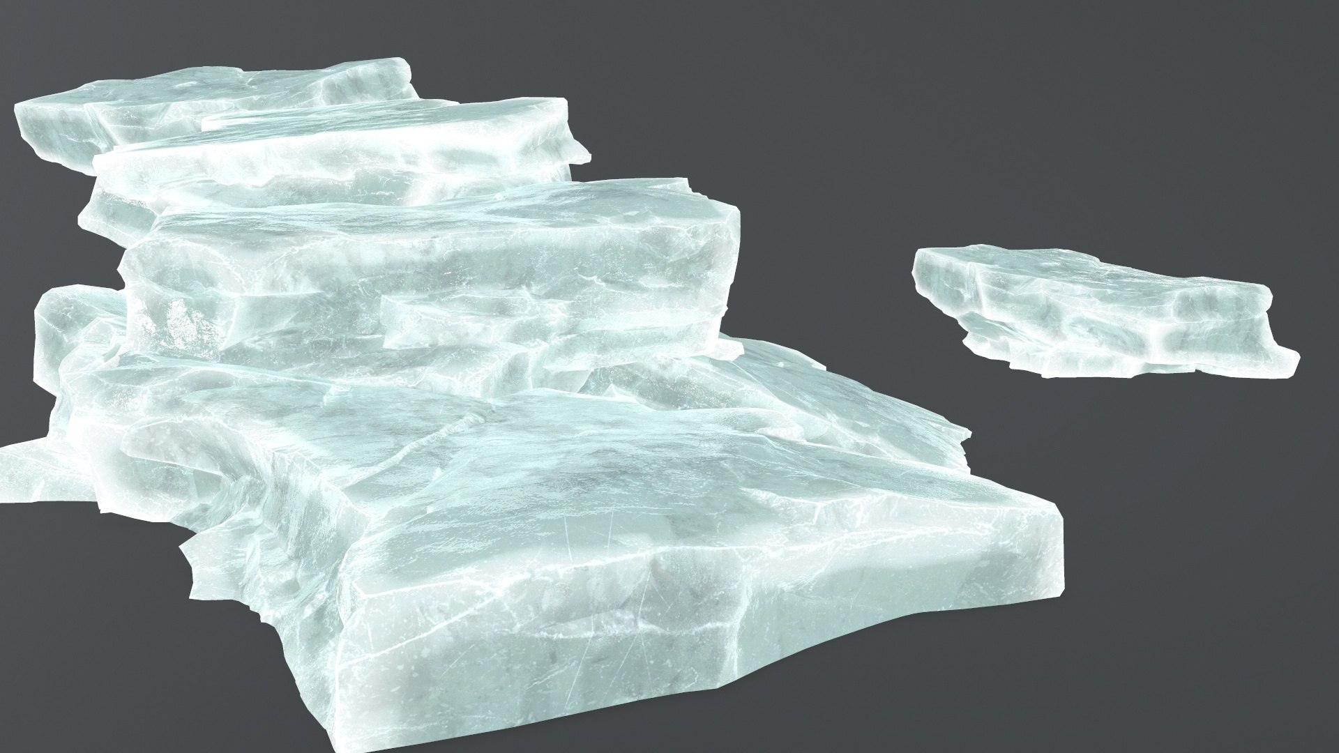 3D Model Ice Set - TurboSquid 1856143