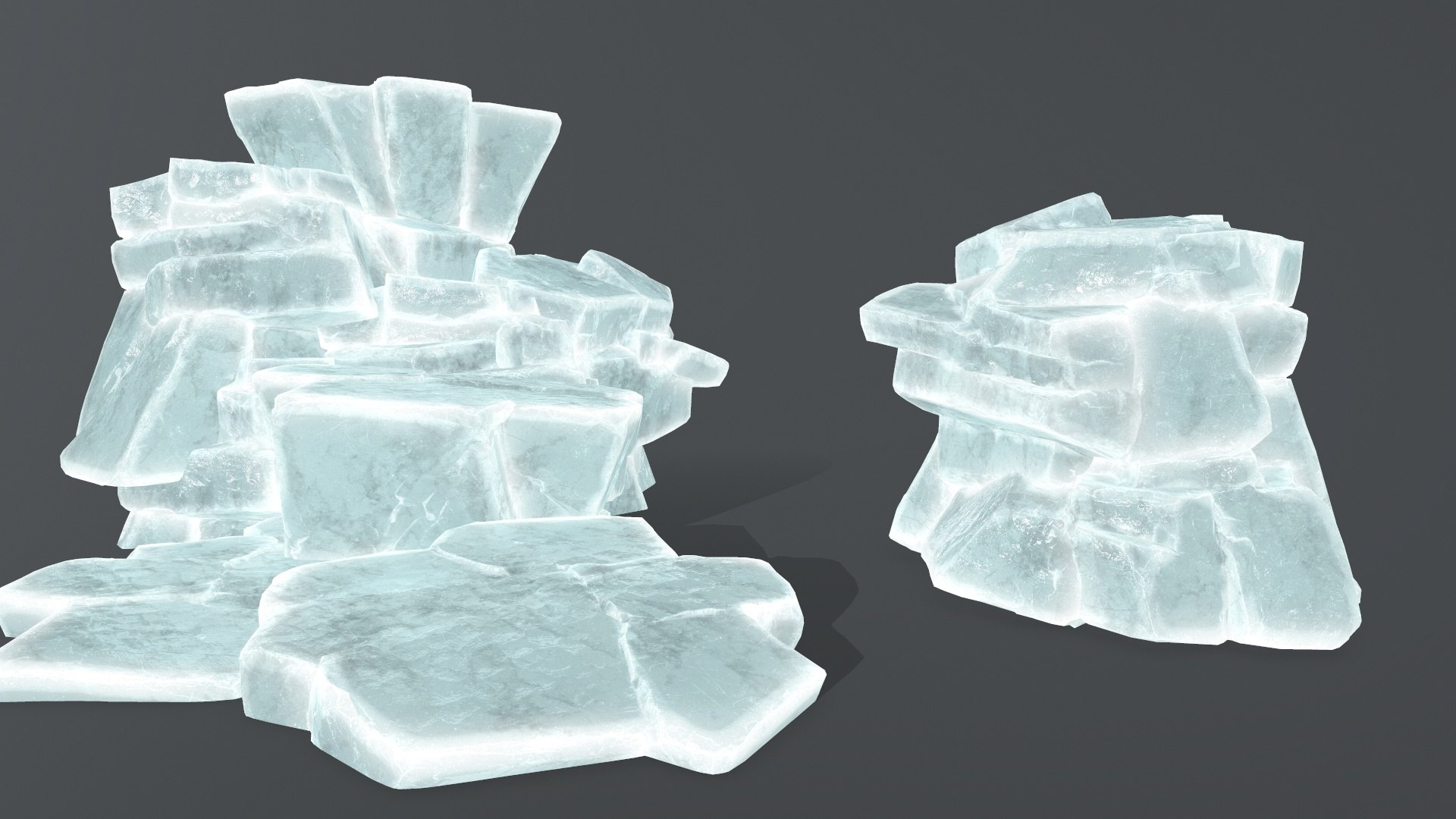 3D Model Ice Set - TurboSquid 1856143
