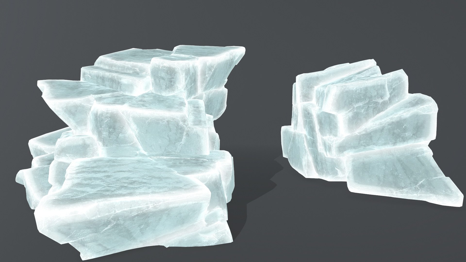 3D Model Ice Set - TurboSquid 1856143