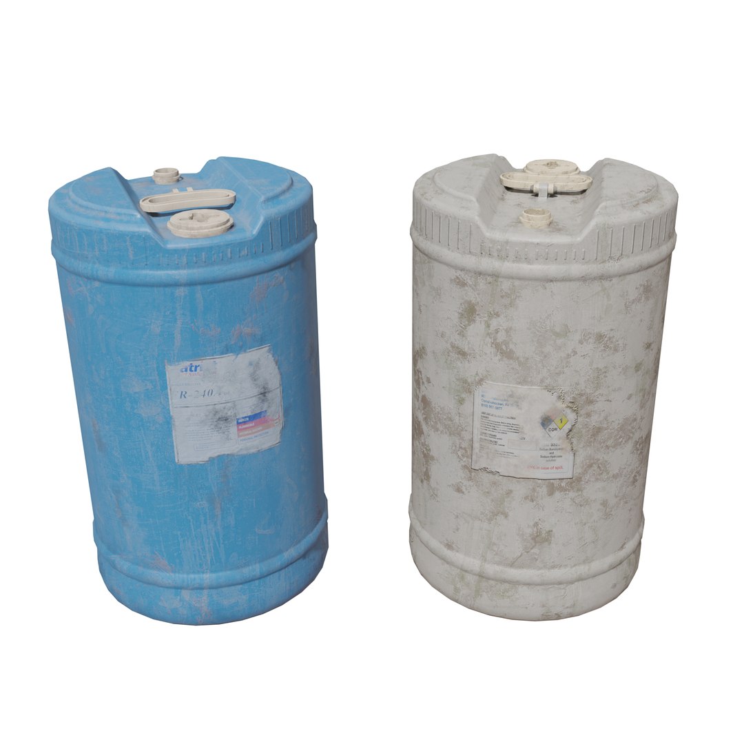 3D Plastic Gallons - TurboSquid 1730338