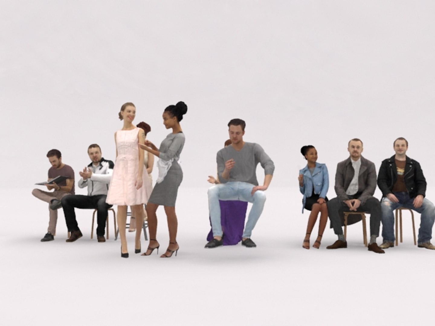 Scanned People Casual 3D - TurboSquid 1463473