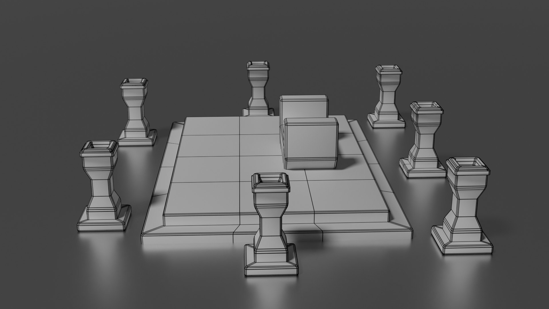 3D Altar - TurboSquid 1673327