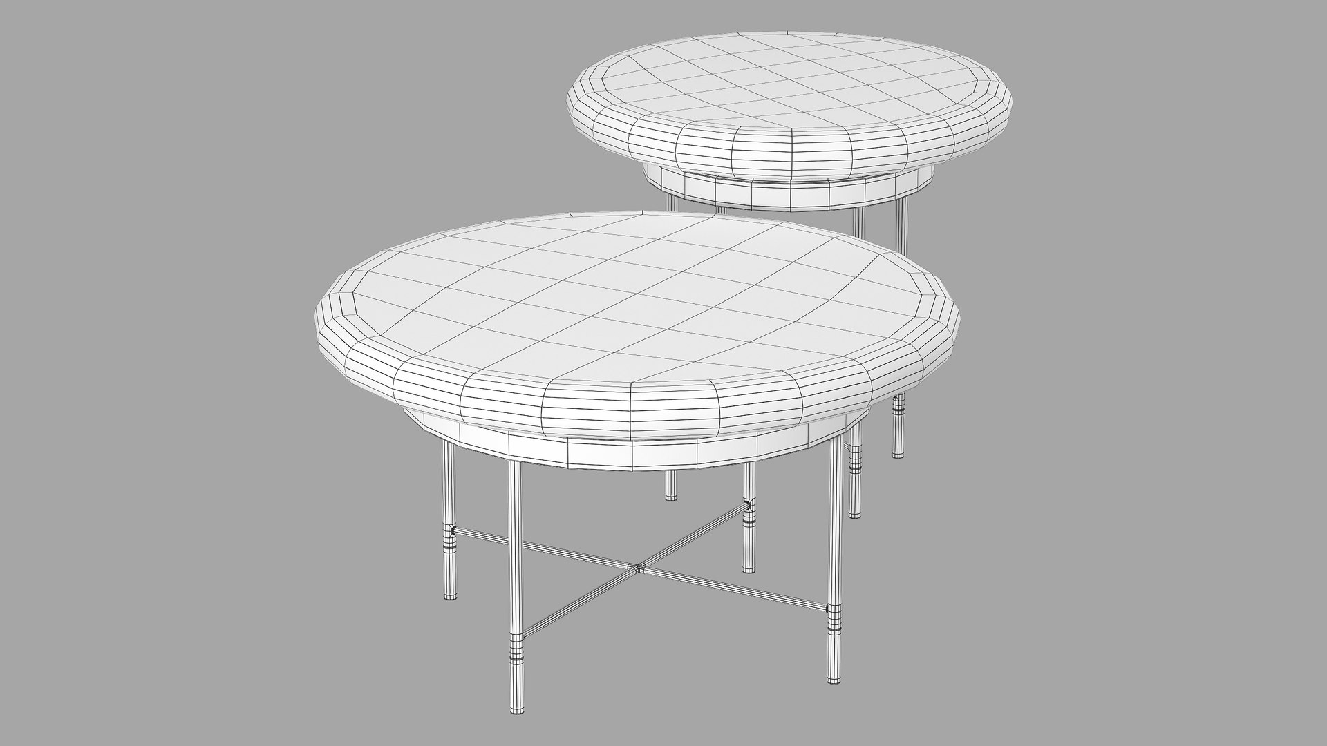 Roche Bobois Bilboquet Cocktail Table 1 3D Model - TurboSquid 2205981