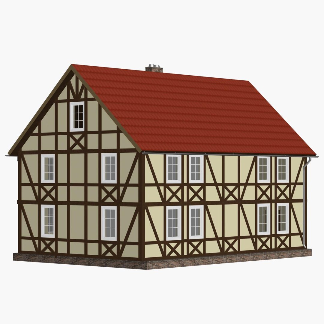 3d Model Fachwerk