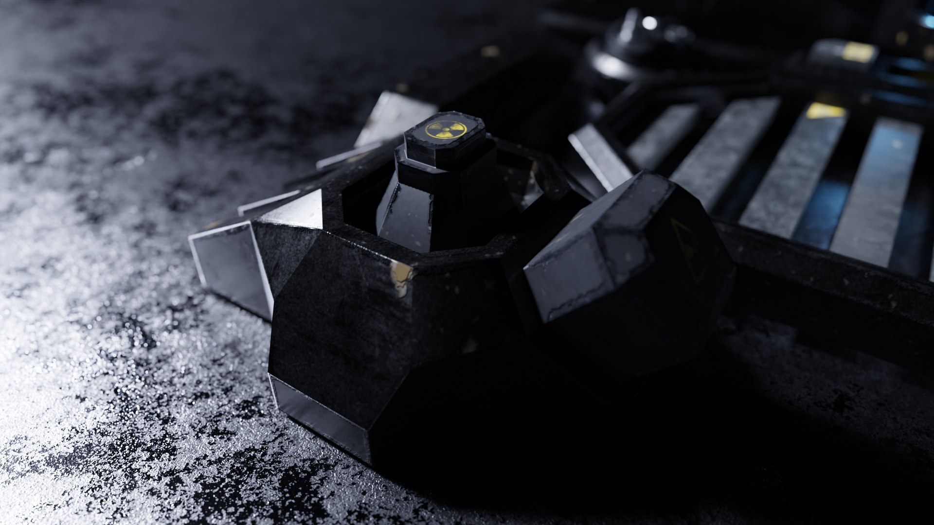 Low Poly Sci-fi Game Ready Tech 3D Model - TurboSquid 1977320