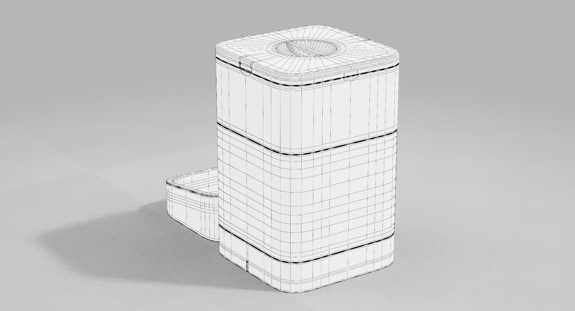 3D Smart Pet Feeder Model - TurboSquid 1825573