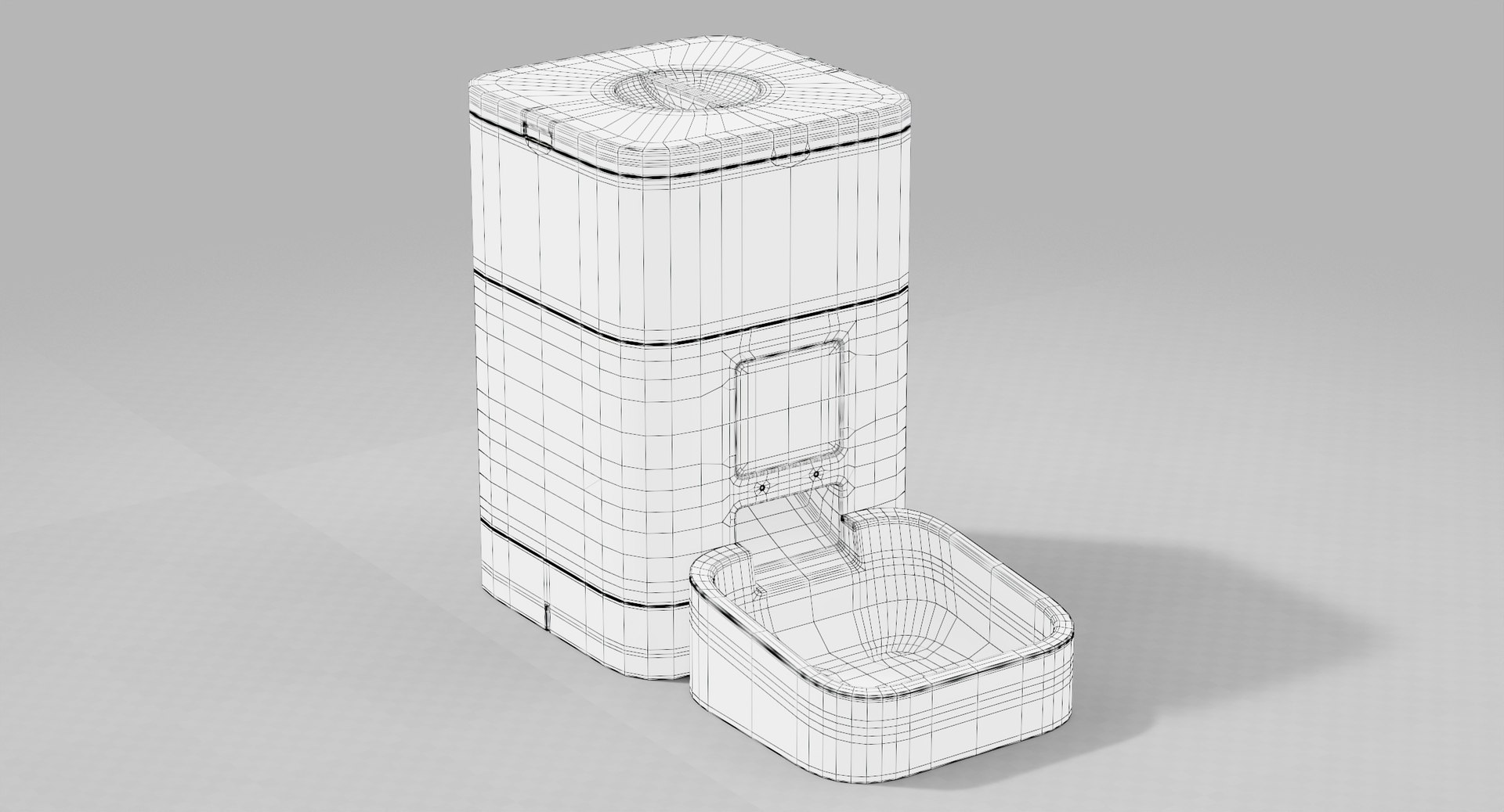 3D Smart Pet Feeder Model - TurboSquid 1825573