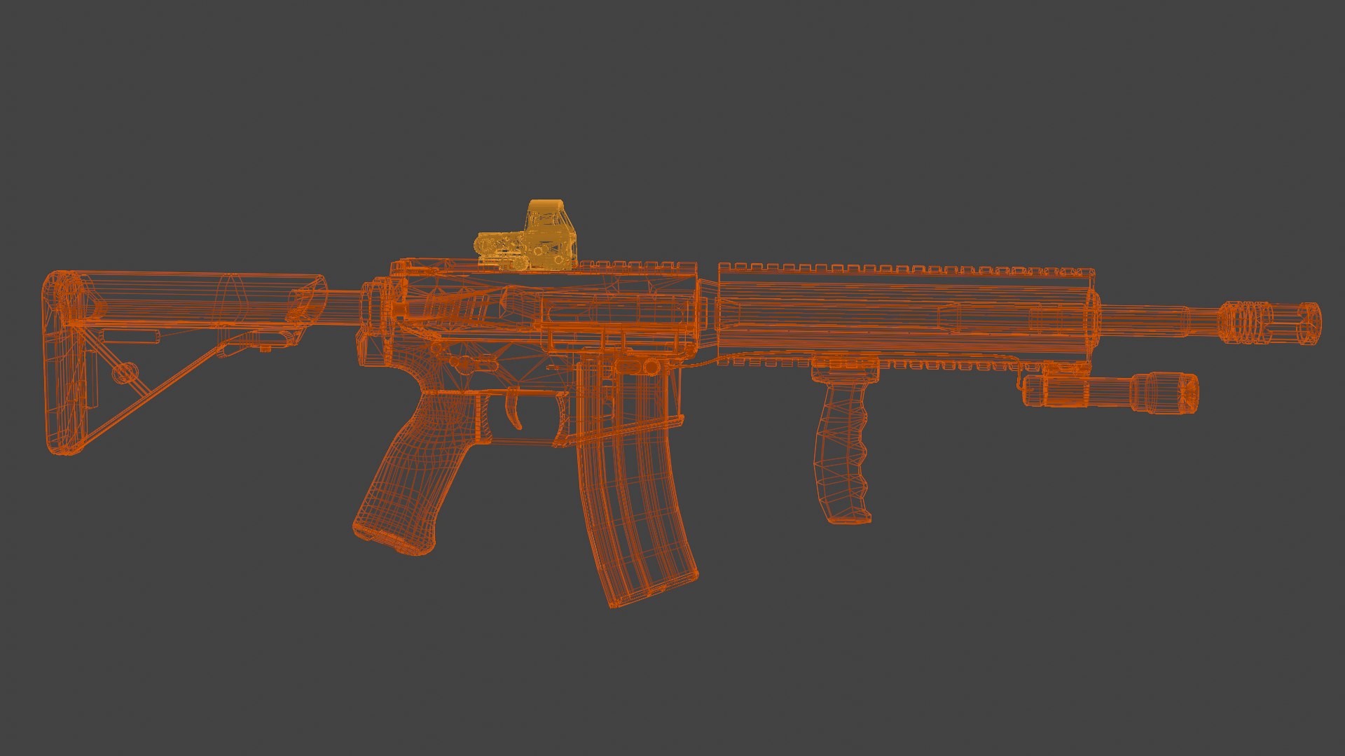 Colt M4 Carbine 3D Model - TurboSquid 2334799