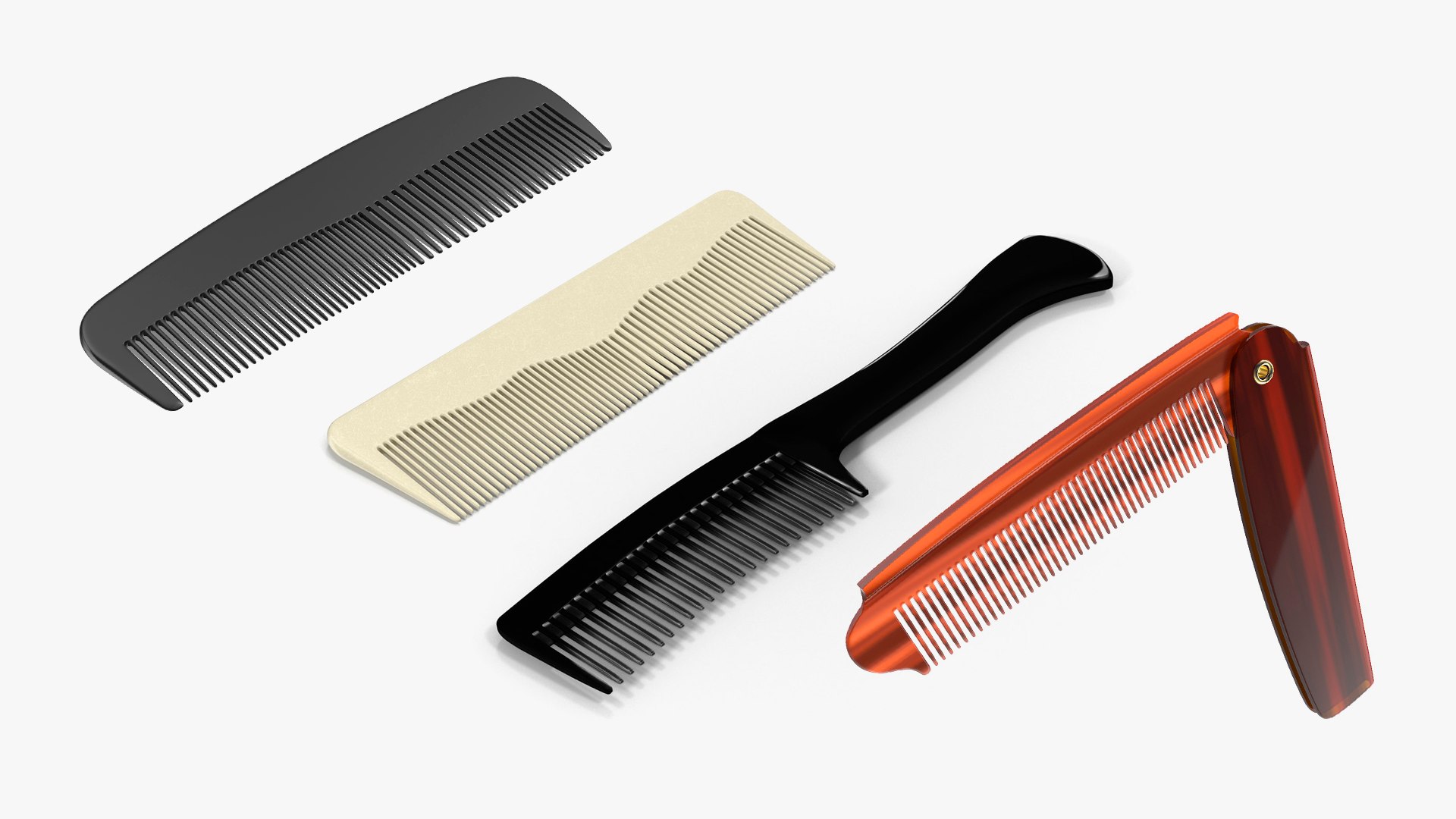 3D Combs Collection 3 - TurboSquid 2143103