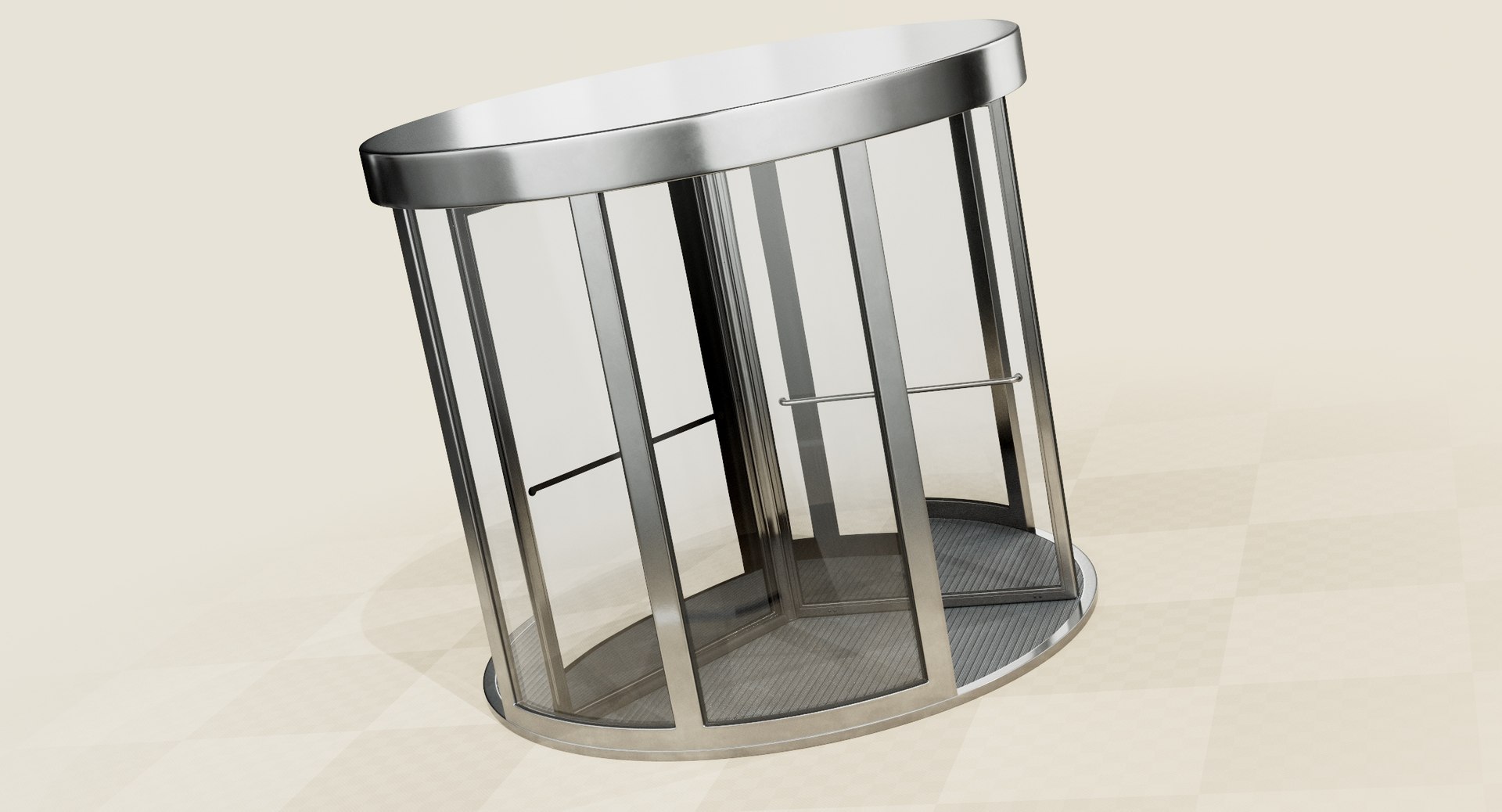 Revolving Door 3D Model - TurboSquid 1543651