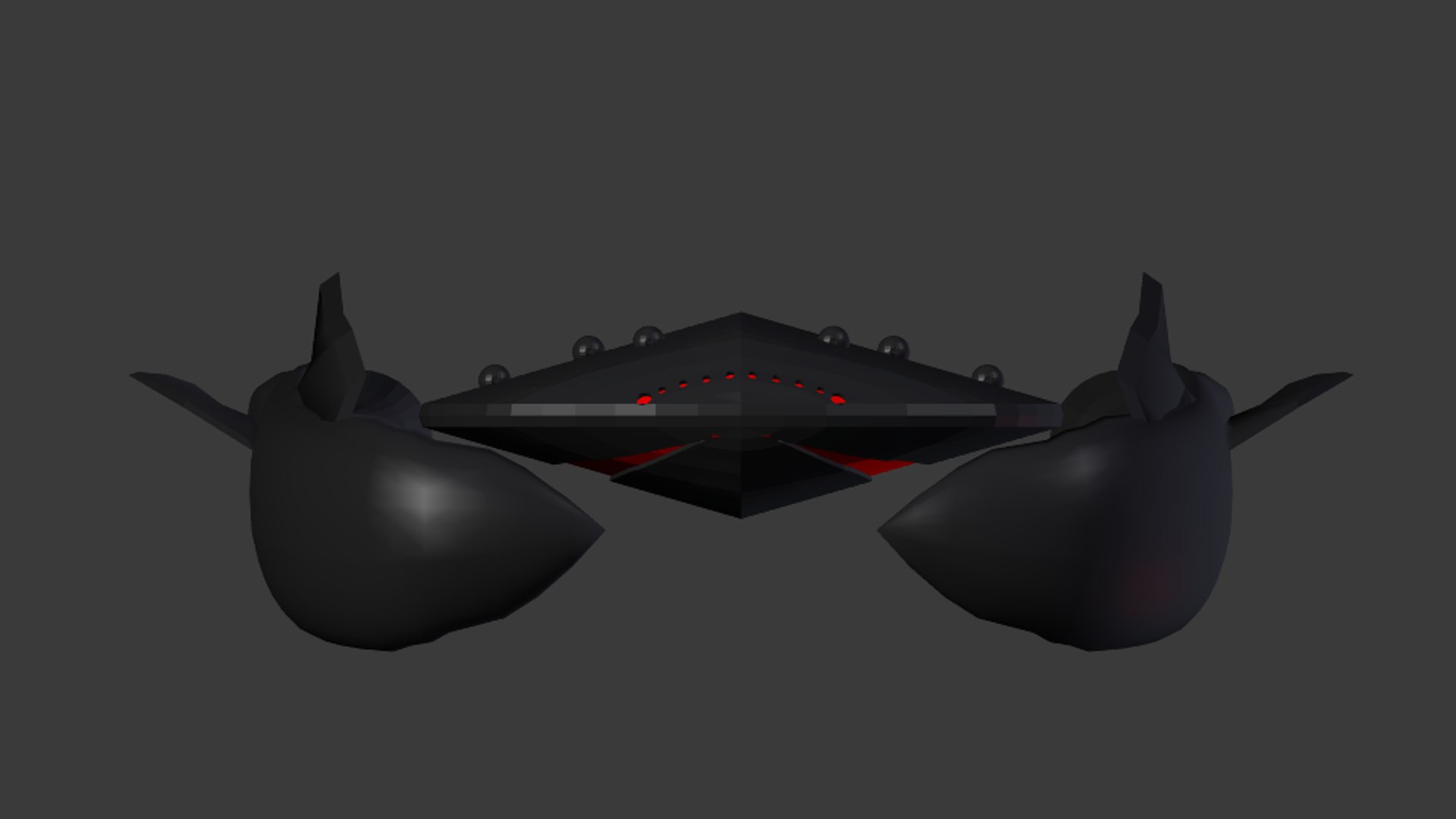 3d Alien Spacecraft Model