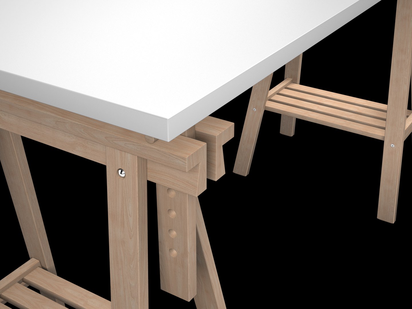 3D IKEA MITTBACK desk - TurboSquid 2152122