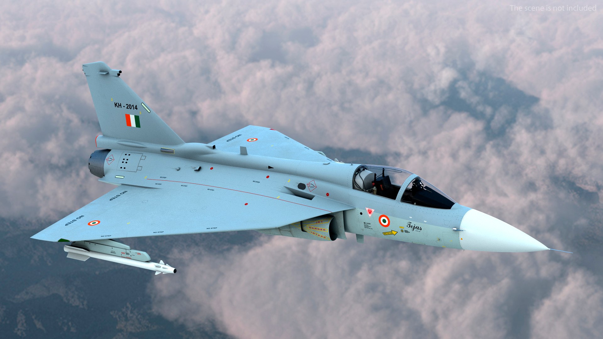 HAL Tejas Multirole Light Fighter Flight Model - TurboSquid 1770133