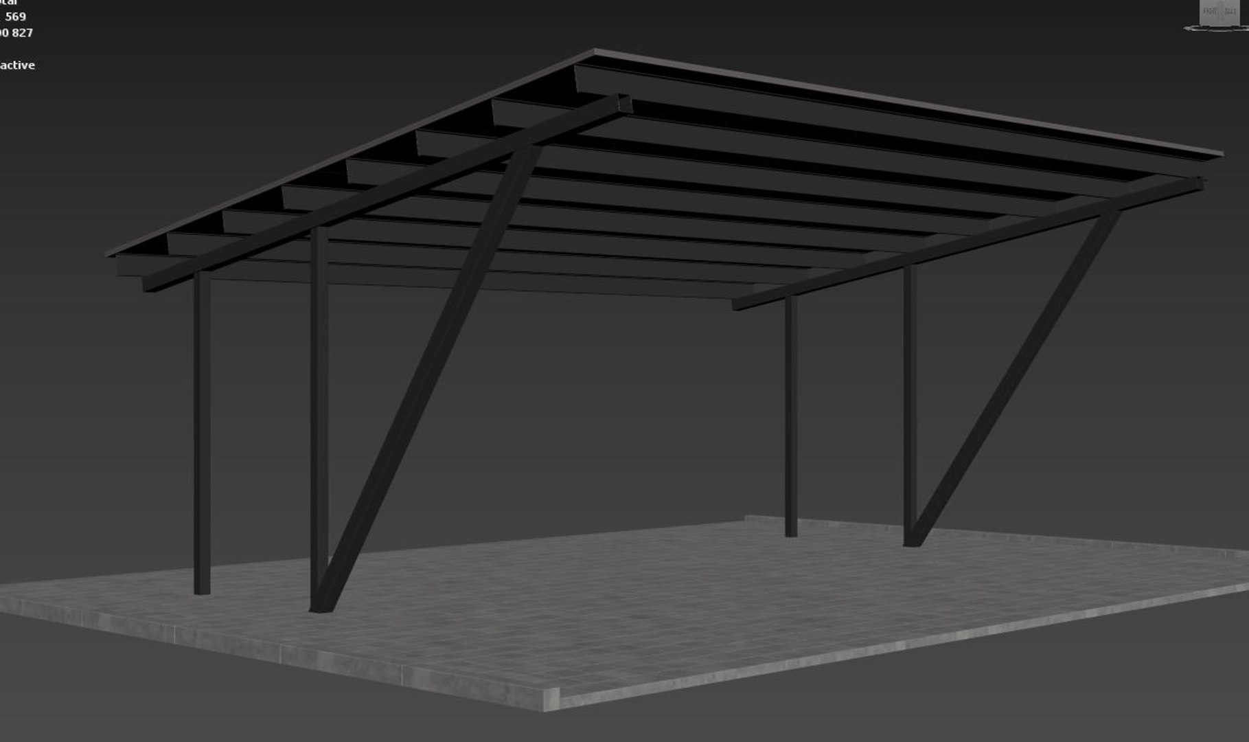 Canopy 3D Model - TurboSquid 2164709