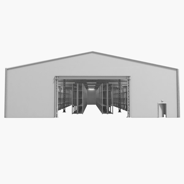 Storage warehouse 3D - TurboSquid 1662741