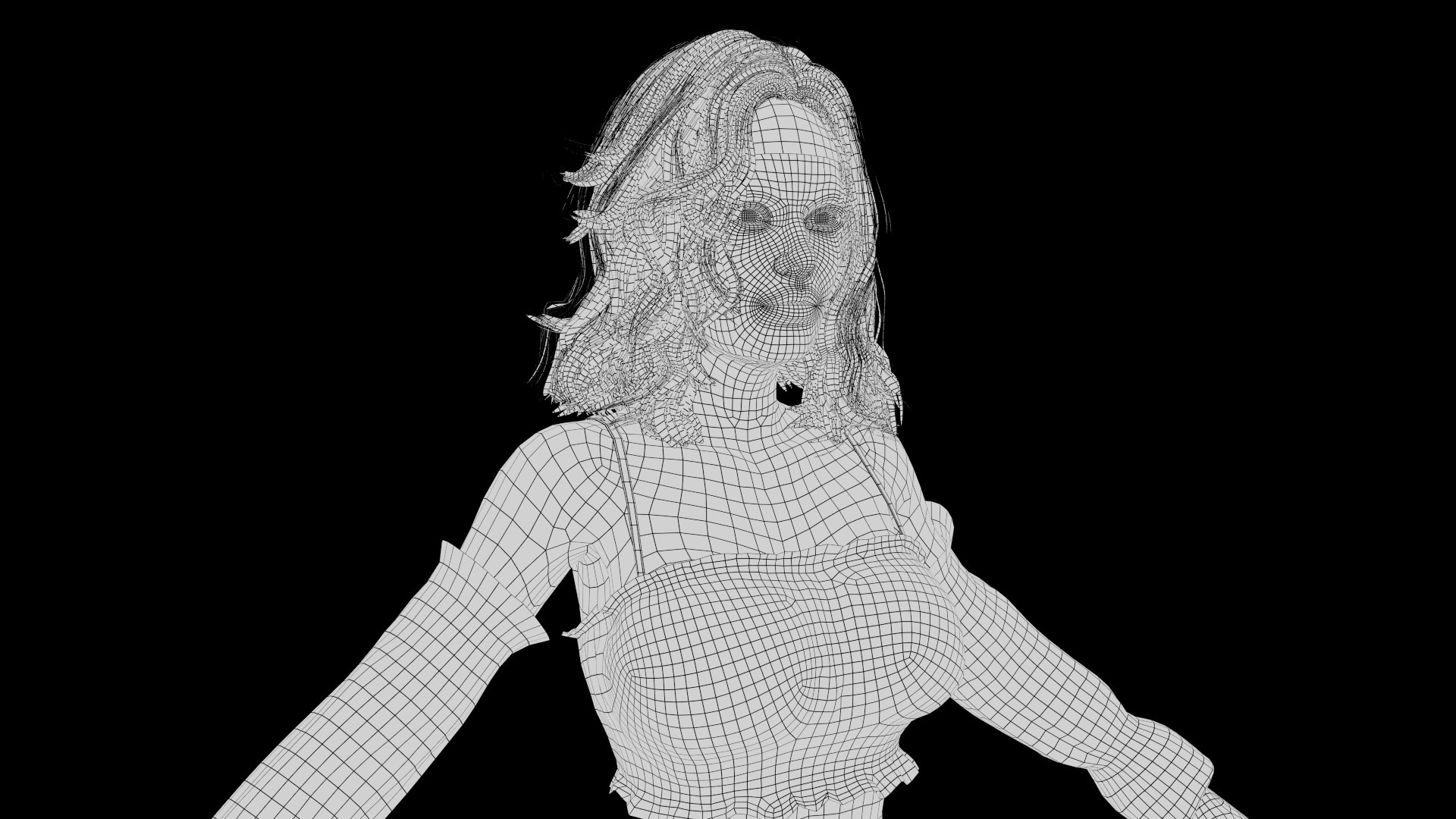 Female Party 01 Model - TurboSquid 2156779