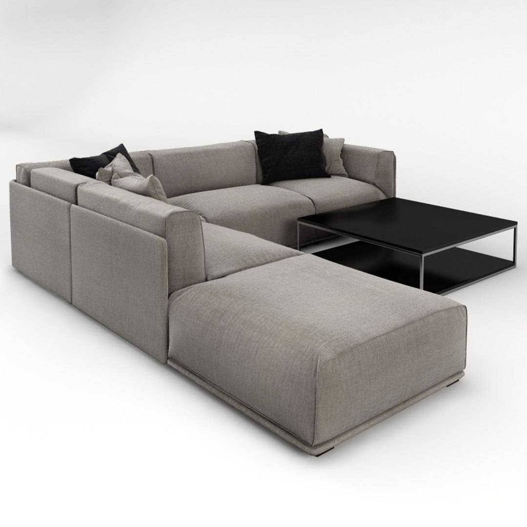 3d Model Sofa Bacon