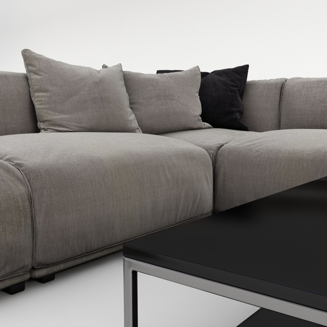 3d Model Sofa Bacon