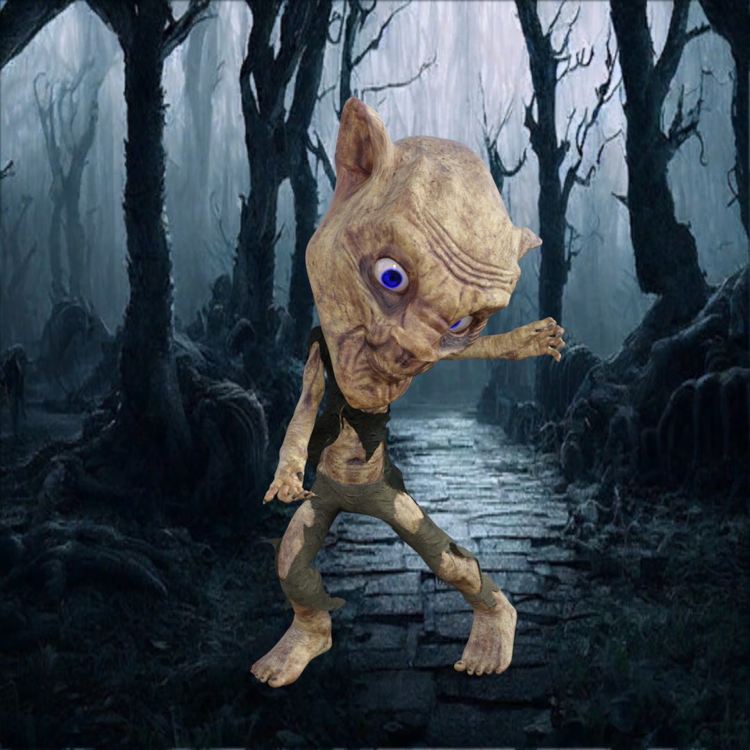 Scary Monster Rigged 3D Model - TurboSquid 2206151