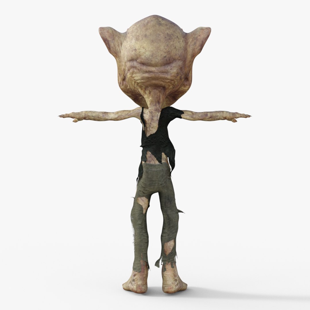 Scary Monster Rigged 3D Model - TurboSquid 2206151