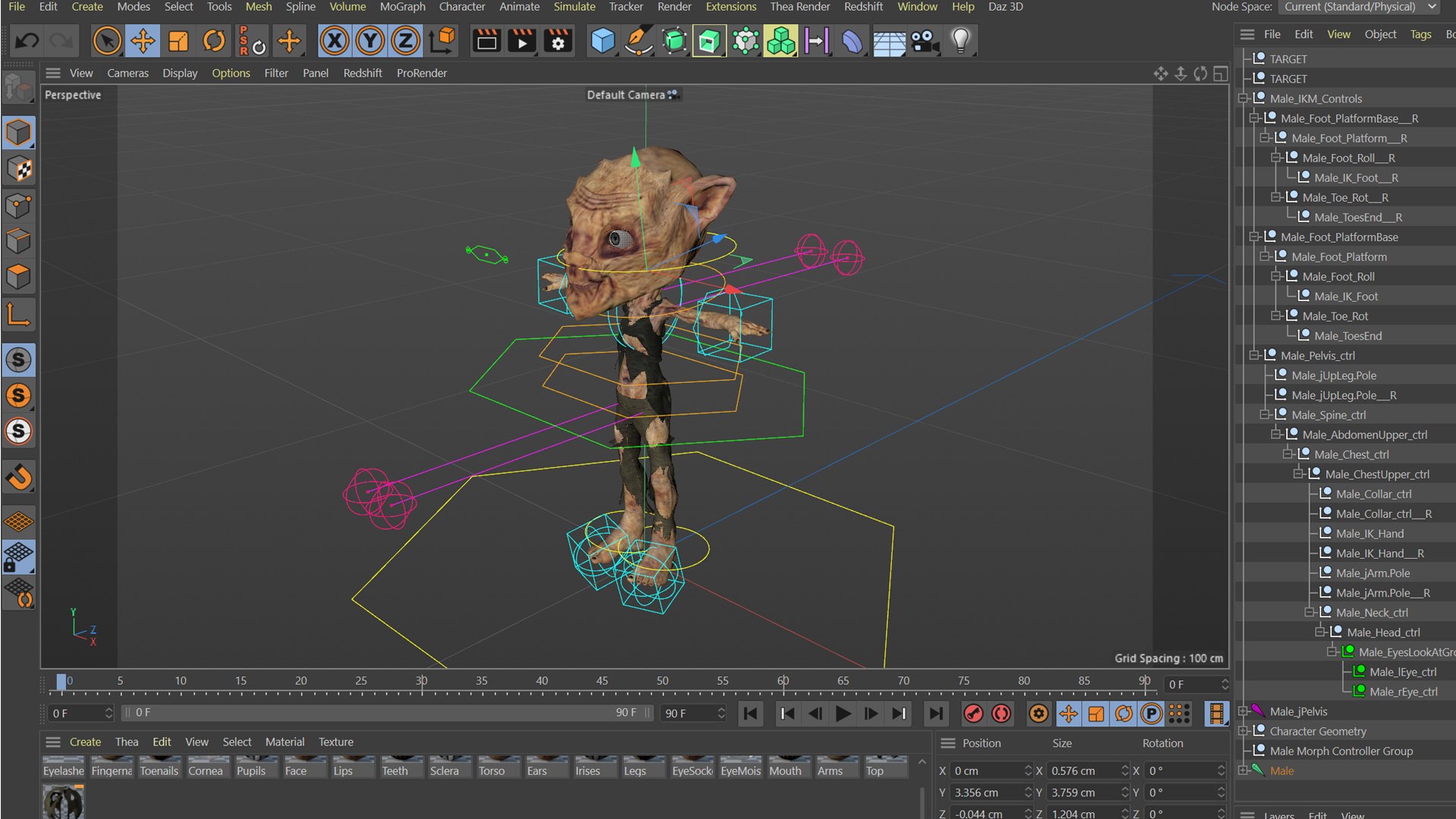 Scary Monster Rigged 3D Model - TurboSquid 2206151
