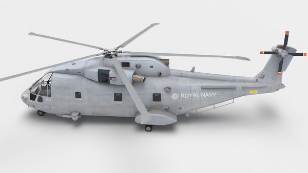 Merlin aw101 helicopter 3D model - TurboSquid 1580569