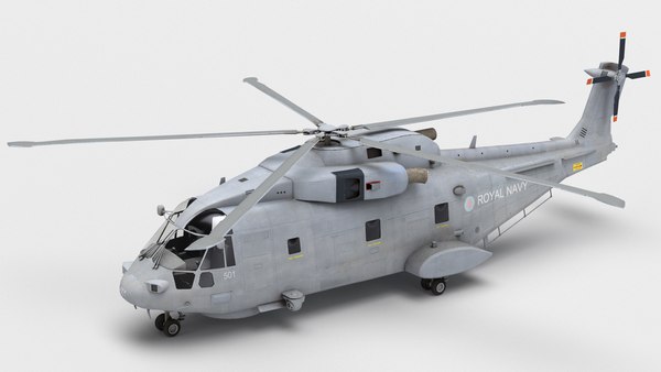 Merlin aw101 helicopter 3D model - TurboSquid 1580569
