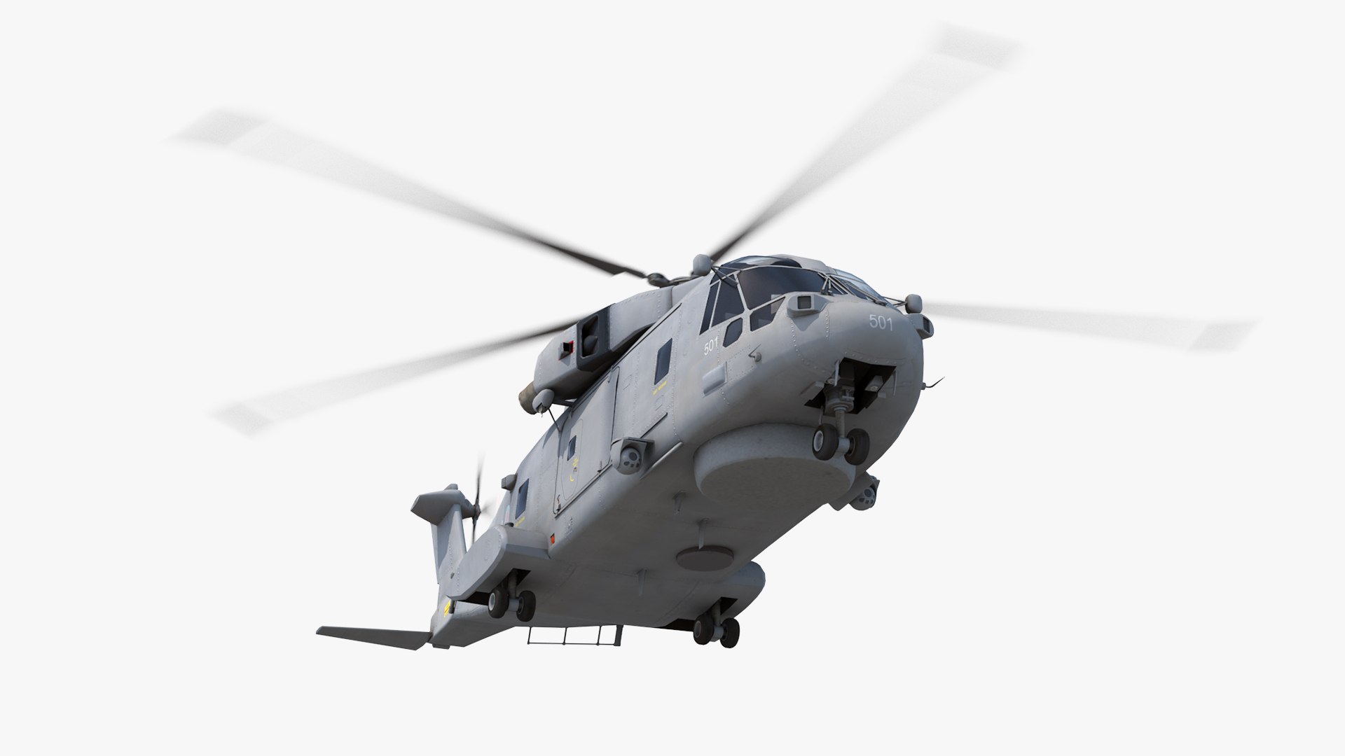 Merlin Aw101 Helicopter 3D Model - TurboSquid 1580569