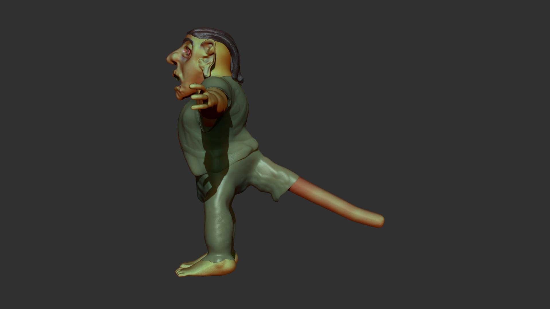 Free Obj Mode Goblin Tail