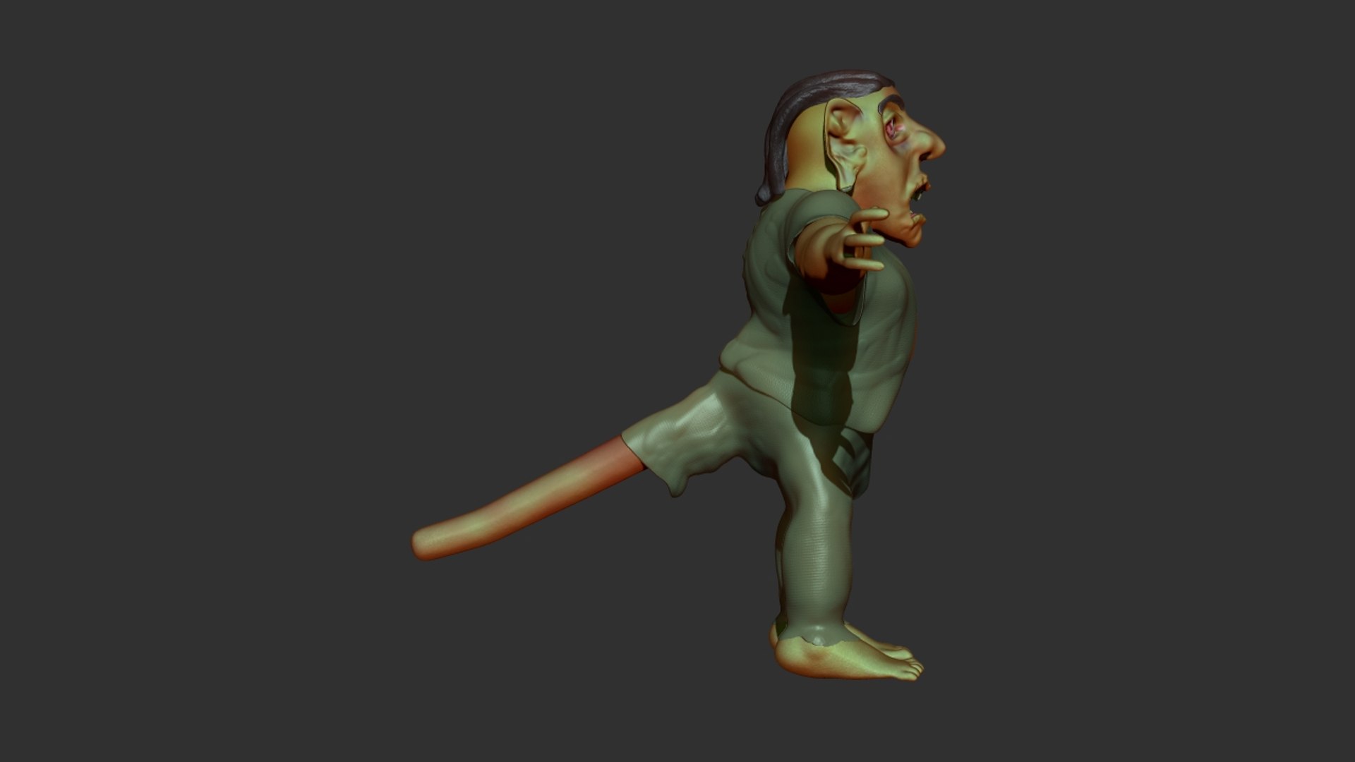 Free Obj Mode Goblin Tail