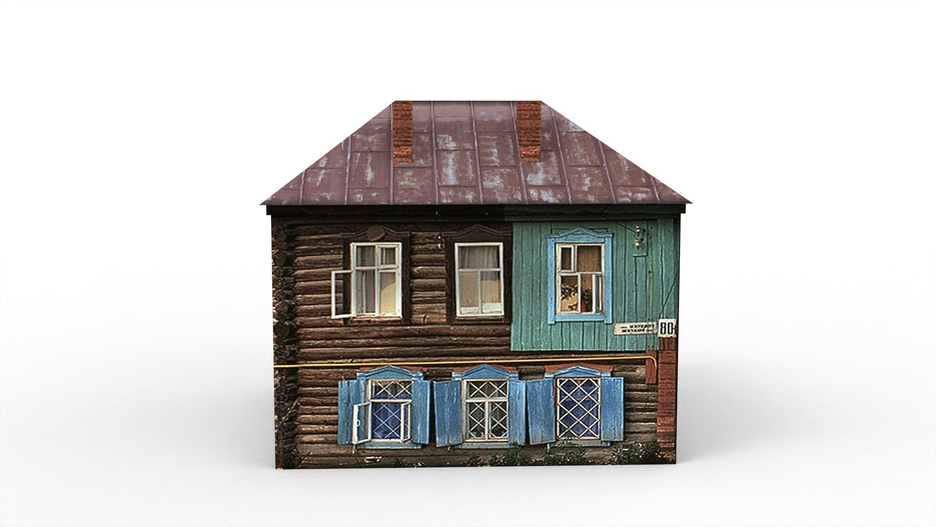 3D Two-storey house model - TurboSquid 1725600