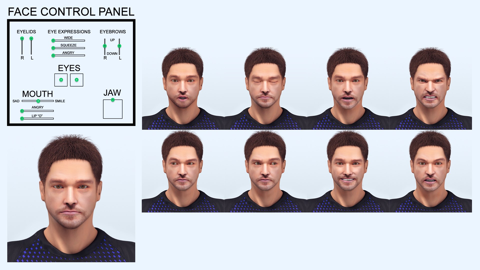 Male Padel Player Animated HQ 3D Model - TurboSquid 1813354