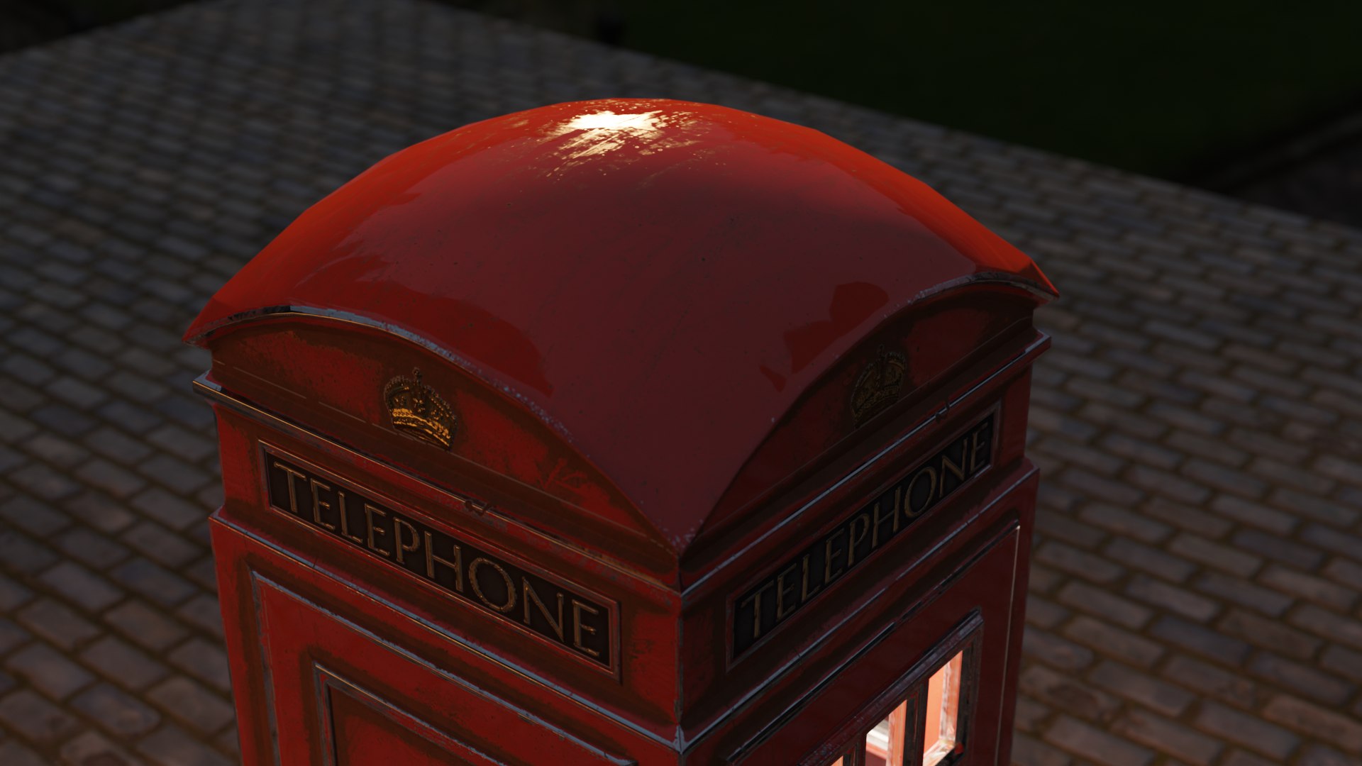 London Telephone Booth Low-poly 3D Model 3D Model - TurboSquid 1948381