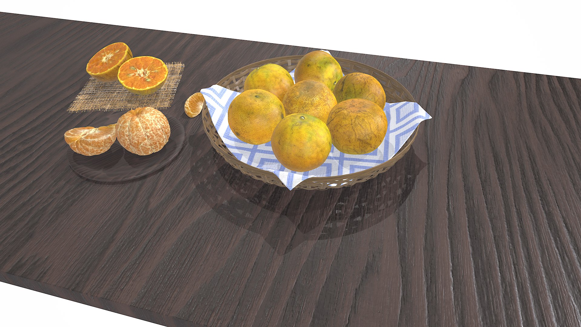 3D Oranges Full Set Model - TurboSquid 2017269